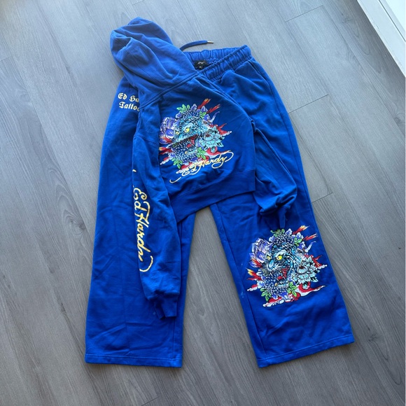 Ed Hardy | Other | Ed Hardy Track Suit | Poshmark